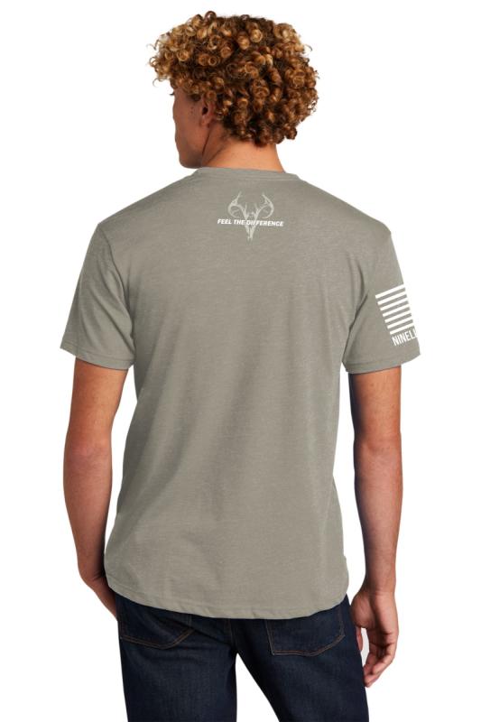 Traditions Nineline Gray Short Sleeve T-Shirt With Traditions Logo Men ...