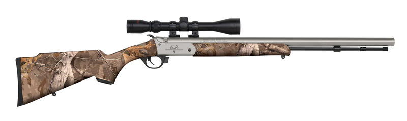 BUCKSTALKER™ XT .50 CAL NEXT WYLD CAMO / PREMIUM CERAKOTE FINISH WITH 3-9X40 SCOPE | Traditions ...